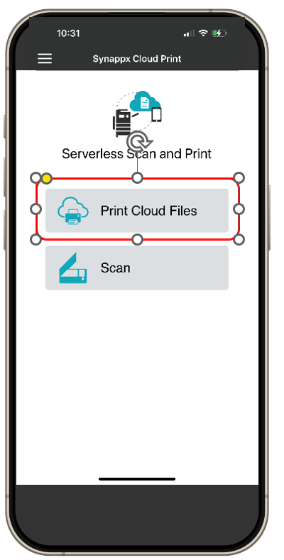 Create from template 6. Printing Using the App | Synappx Support Centre